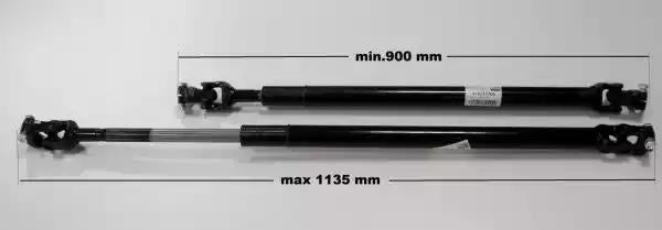 Volvo Steering Shaft, CL=900mm (2xGU1948L)